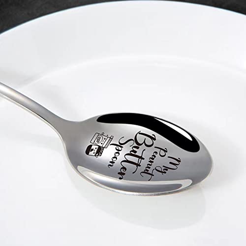 Funny Peaunt Butter Spoon, Birthday Gift, Gift Basket Ideas, Peaunt Butter Lover, Women, Mom, Sister Gifts, Christmas Gifts