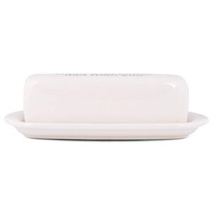 47th & Main Ceramic Tray, 8.5 x 3.5-inches, No Butter Dad