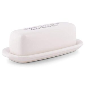 47th & Main Ceramic Tray, 8.5 x 3.5-inches, No Butter Dad