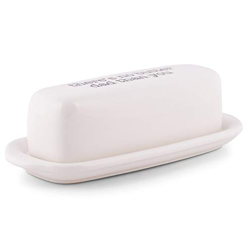 47th & Main Ceramic Tray, 8.5 x 3.5-inches, No Butter Dad