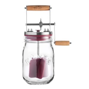 kilner 25.348 butter churner, small, clear