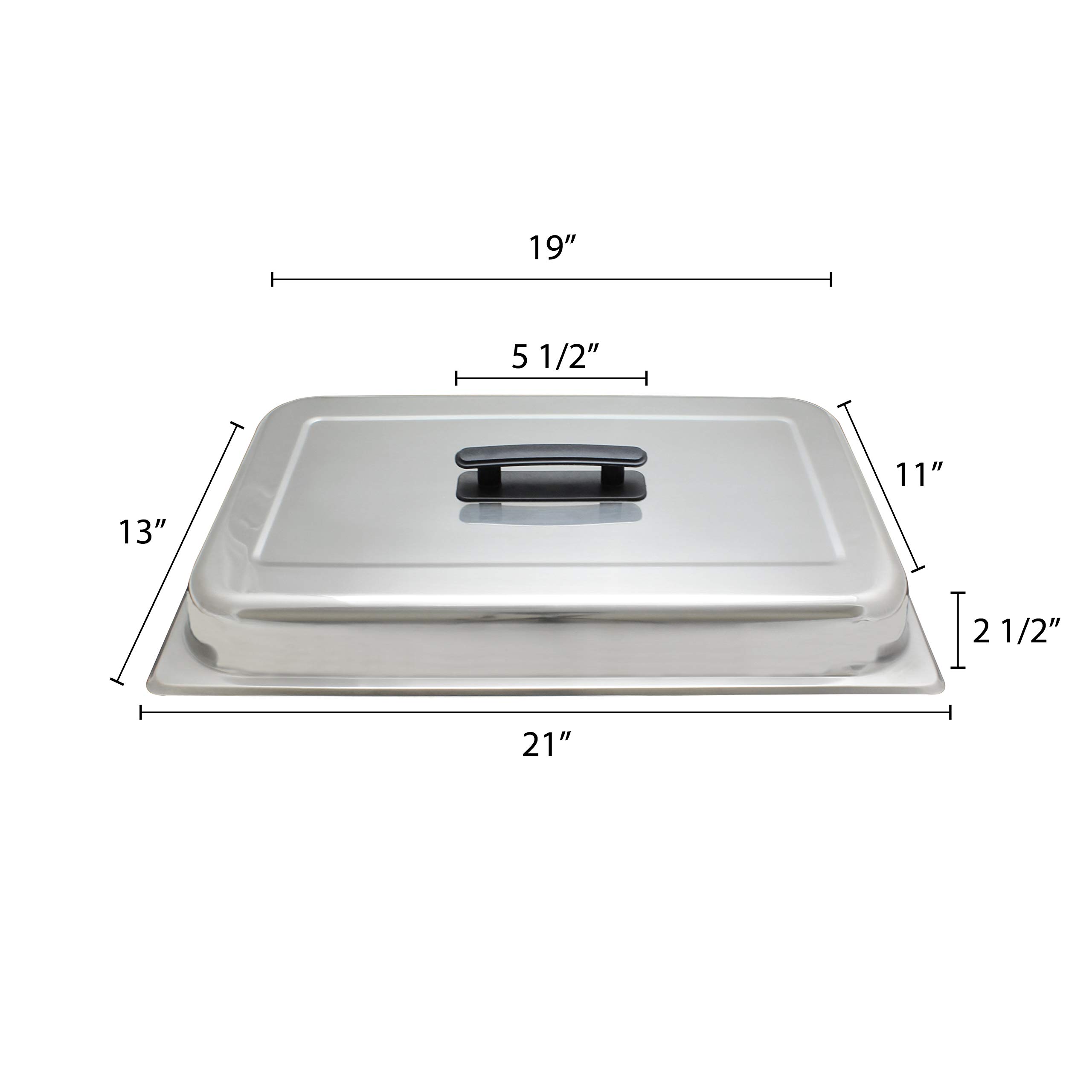 Excellanté Stainless Steel Full Size Dome/Chafer Cover