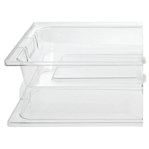 Chafer Cover Clear Polycarbonate Flip-Top - 21 1/2 L x 12 1/2 W x 2 1/2 H