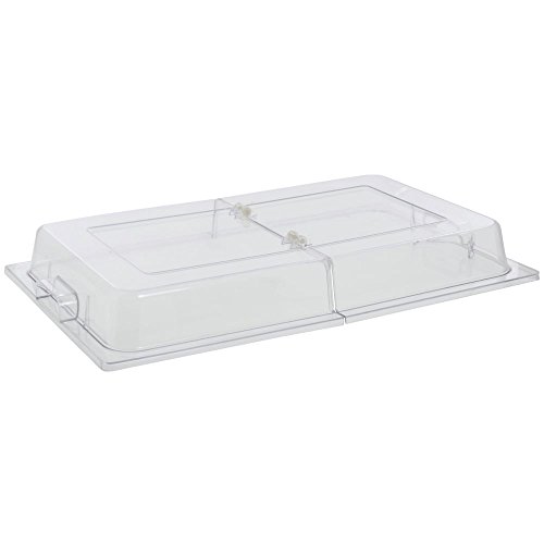 Chafer Cover Clear Polycarbonate Flip-Top - 21 1/2 L x 12 1/2 W x 2 1/2 H