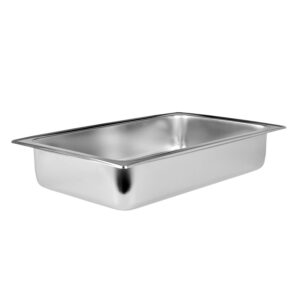 excellante stainless steel dripless water pan