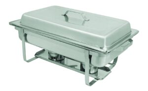 update international scc-19 oblong stackable chafer 8 qt