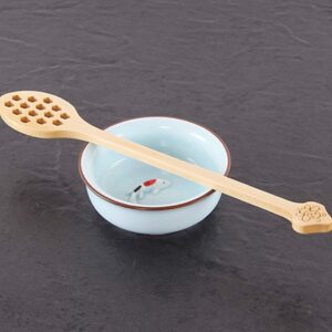 YARDWE 4pcs Honey Mixing Spoon Honey Stirring Spoon Wooden Honey Dipper Wooden Spoons Wooden Coffee Spoon Honey Spoon Honey Stir Stick Mini Blender Stirring Stick Honey Stick