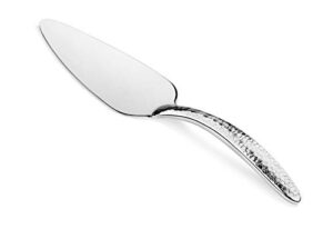 cuisinox hand hammered stainless steel serve cake server, 9.5"