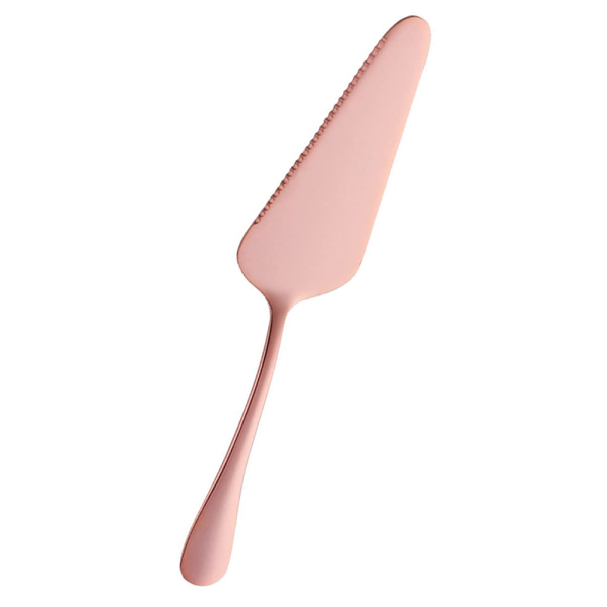 BESTonZON Cake Servers Rose Gold Cake Knife Slicer Stainless Steel Pie Cake Spatula Pie Cutter Pizza Server Server Cake Cutter Cake Servers Rose Gold Cake Knife Slicer