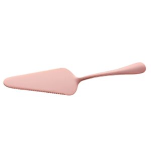 BESTonZON Cake Servers Rose Gold Cake Knife Slicer Stainless Steel Pie Cake Spatula Pie Cutter Pizza Server Server Cake Cutter Cake Servers Rose Gold Cake Knife Slicer