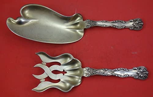 Victoria by Dominick and Haff Sterling Silver Fish Serving Set GW server 11 1/2"