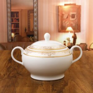 Lorenzo Import Chloe Tureen, Gold