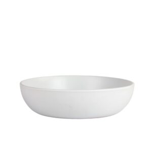 10 Strawberry Street Wazee Matte 9"/48oz Serving Bowl, Set of 2, White