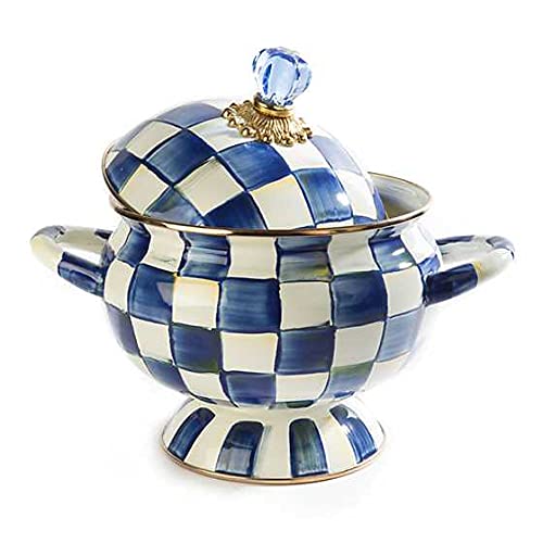 MACKENZIE-CHILDS Royal Check Tureen