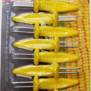 Cooking Concepts Corn on the Cob 4pc tray set & 8pc corn holders BUNDLE