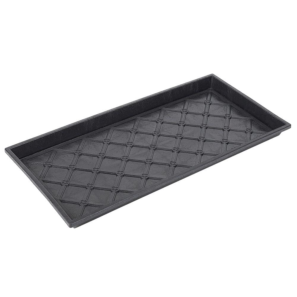 MULTY HOME LP OLK1836 17" x 35" Manor Lattice Black Boot Tray