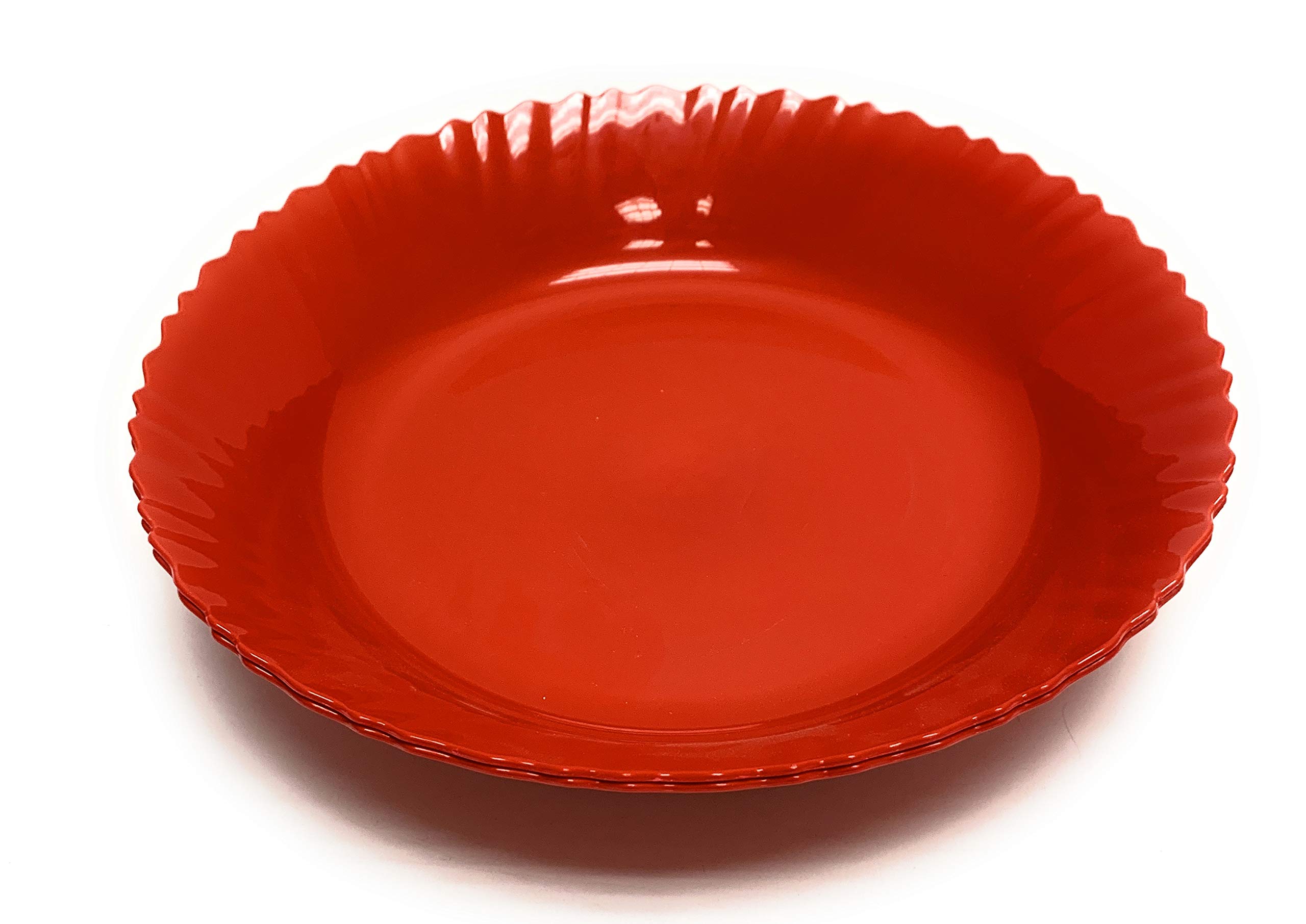 Mintra Home Curly Collection (11.75in Bowl 2pk, Red)