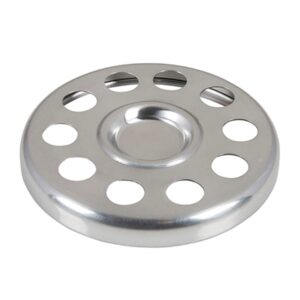 sudbury polished aluminum bread plate communion tray insert, 6 1/2 inch