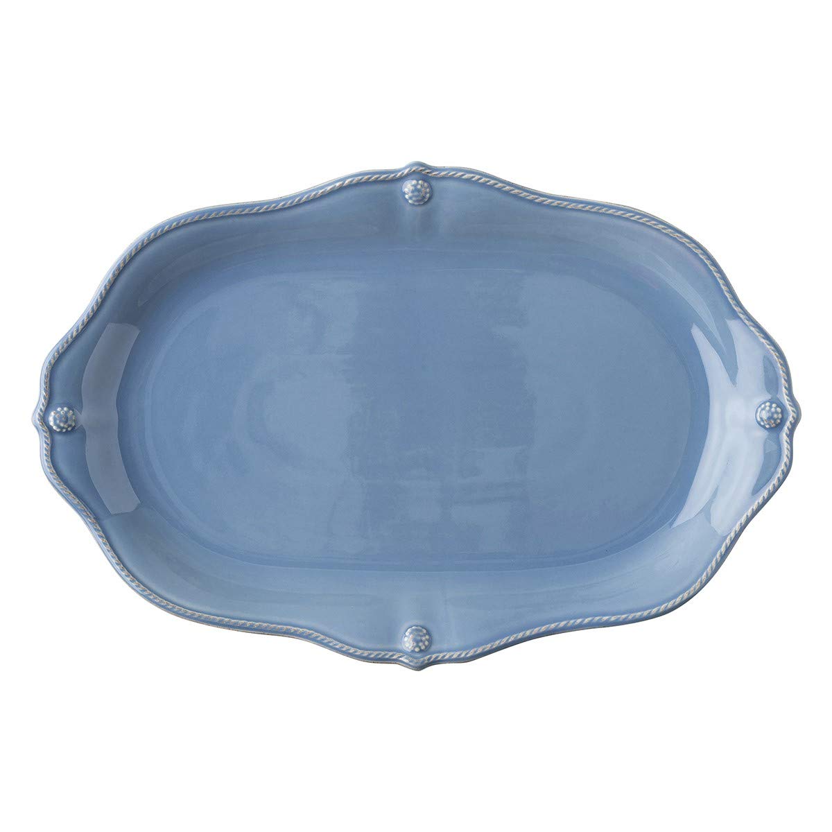 Juliska Berry & Thread 16" Platter - Chambray