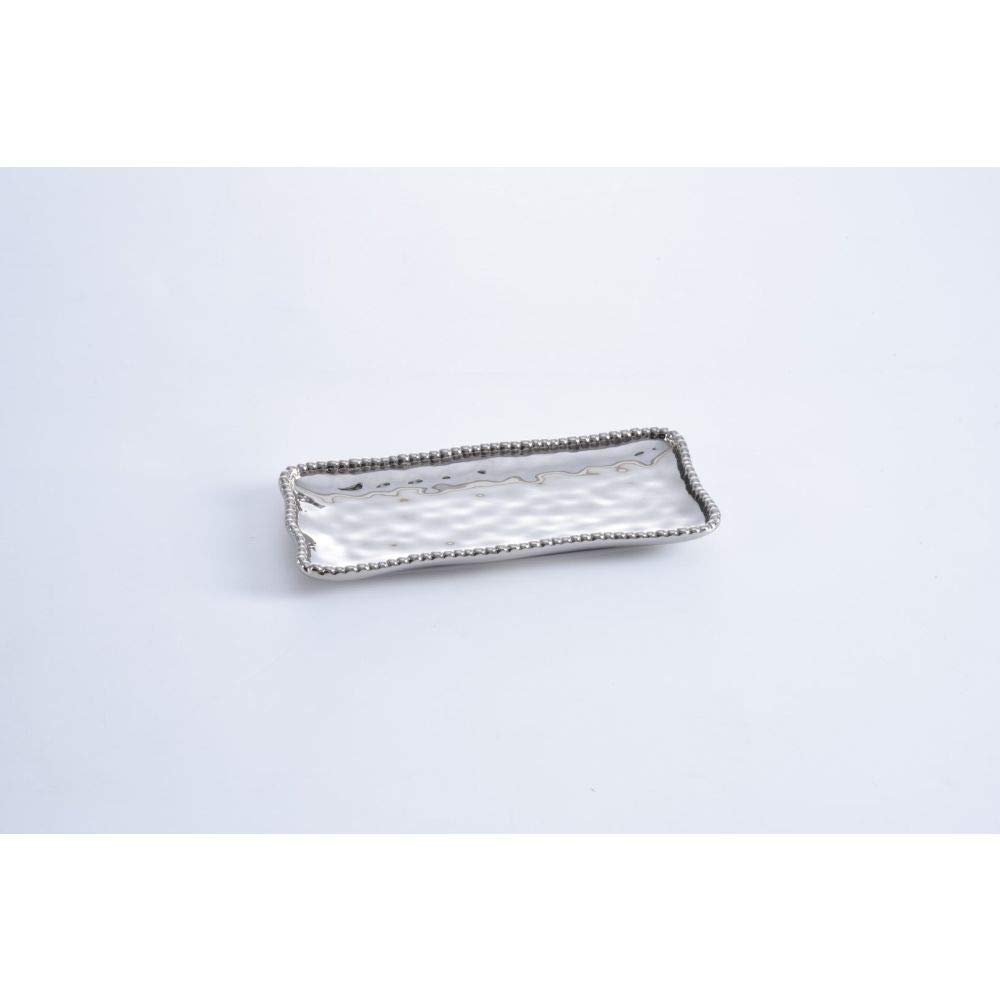 Pampa Bay Verona Small Silver Rectangular Tray