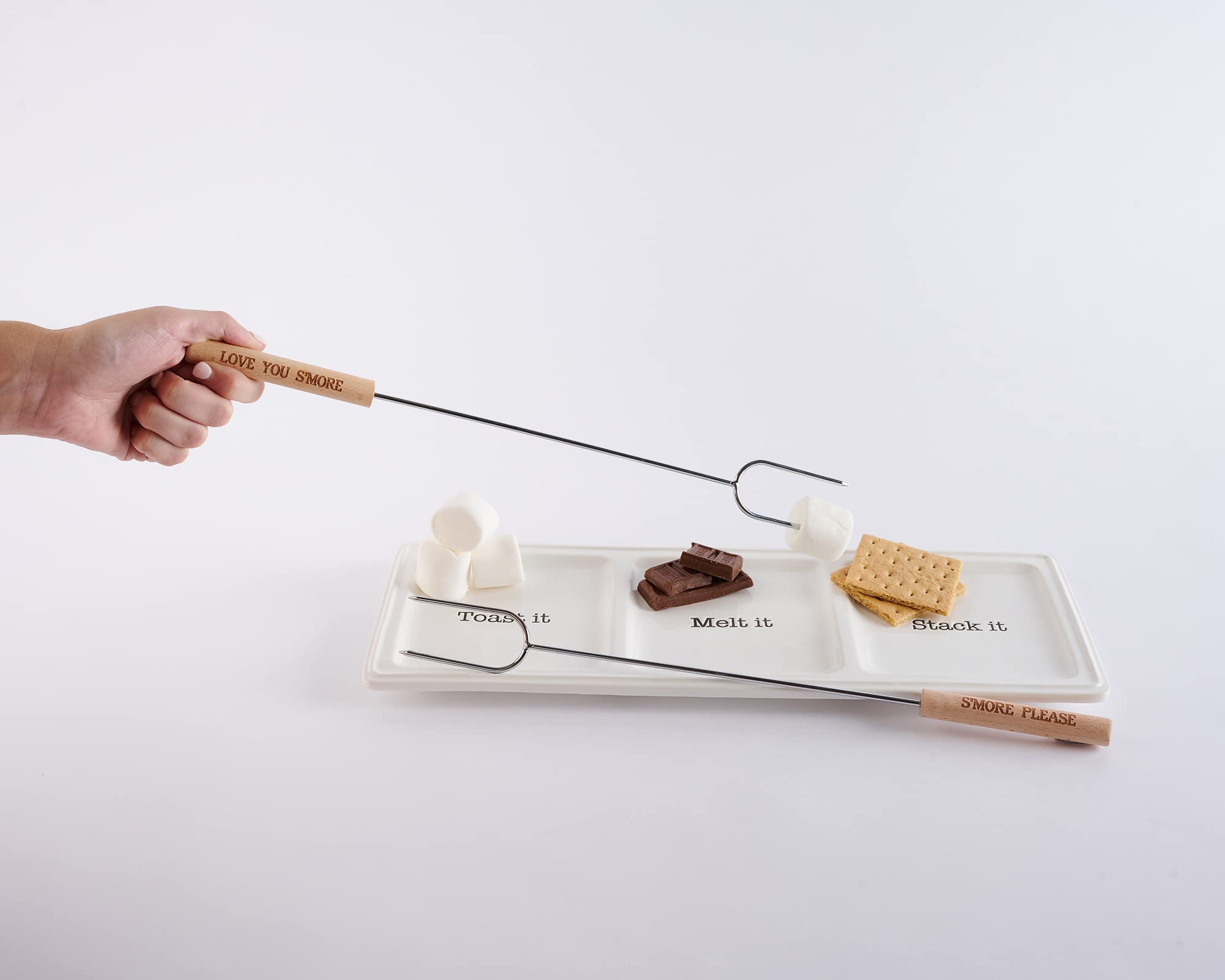 Boxed Smores Tray Set