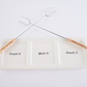 Boxed Smores Tray Set