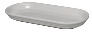 fiesta 12-inch by 5-3/4-inch bread tray, white