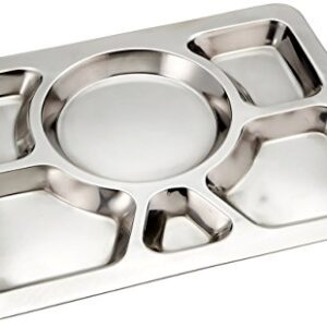 Winco 6-Compartment Mess Tray, Style A