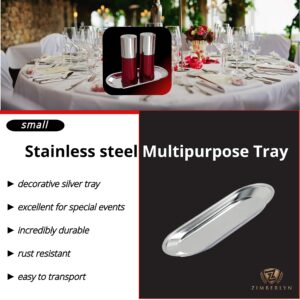 Stainless Steel Multipurpose Tray - Small_Silver