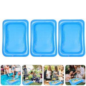 Cabilock Inflatable Serving Bar Coolers for Parties Ice Tray Food Drink Containers Food Drinks Buffet Server Tray for Indoor Outdoor Party