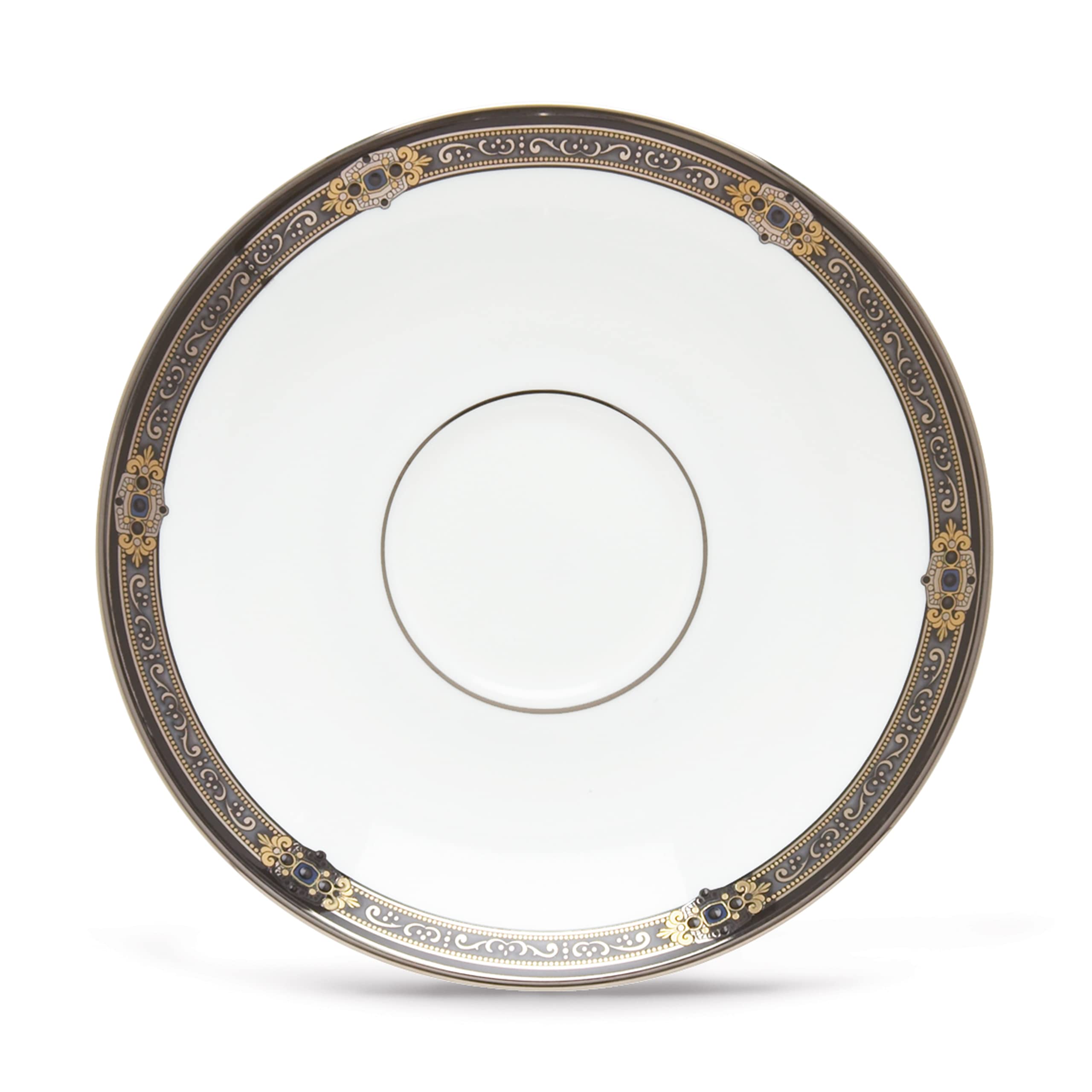 Lenox Saucer Vintage Jewel, WHITE