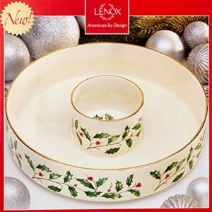 Lenox 869999 Holiday Chip & Dip Set