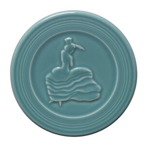 fiesta 6-inch trivet, turquoise