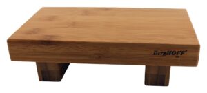 berghoff bamboo sushi tray, 8.25" x 4.75", natural