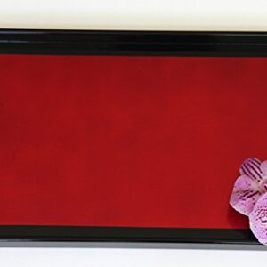 Red Lacquer Tray - 10"x15" - Hand Made in Vietnam