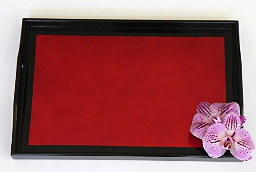 Red Lacquer Tray - 10"x15" - Hand Made in Vietnam