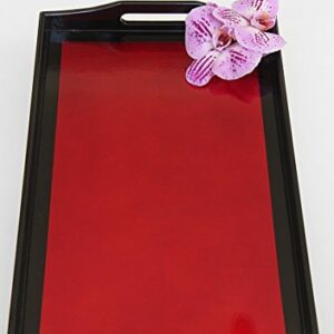 Red Lacquer Tray - 10"x15" - Hand Made in Vietnam