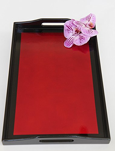 Red Lacquer Tray - 10"x15" - Hand Made in Vietnam