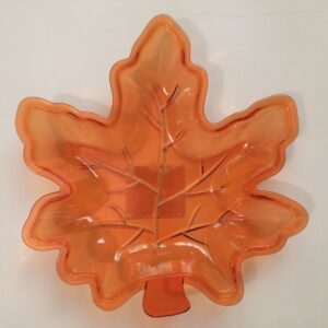 Autumn Fall Leaves Plastic Serving Trays, 3-pc Set