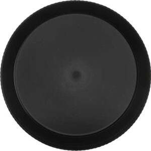 Carlisle FoodService Products 652703 WeaveWear Round Serving Basket, 10", Black (Pack of 12)