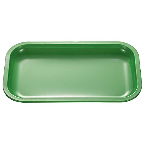 NERANENA Metal Tray 10.6" x 6.3" (Green - Medium Size)