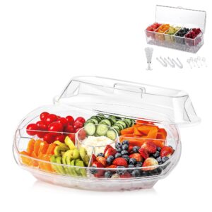 condiment server & ice serving tray