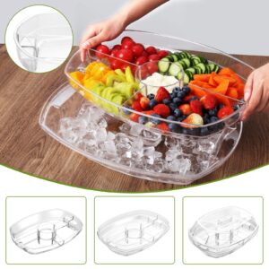 Condiment Server & Ice Serving Tray