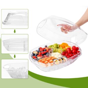 Condiment Server & Ice Serving Tray