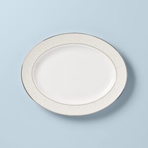 Lenox Opal Innocence Serving, Oval Platter, 16-in, White