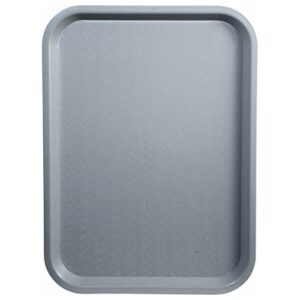 winco fast food tray, 10-inch by 14-inch, gray