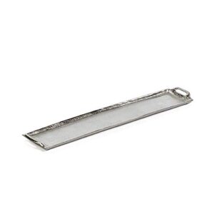 26" khanya rectangular aluminum tray