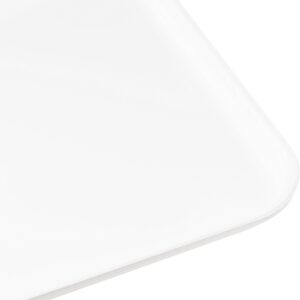 Carlisle FoodService Products 1030FMT301 Fiberglass Market Tray, 30" x 10.44", Pearl White (Case of 12)