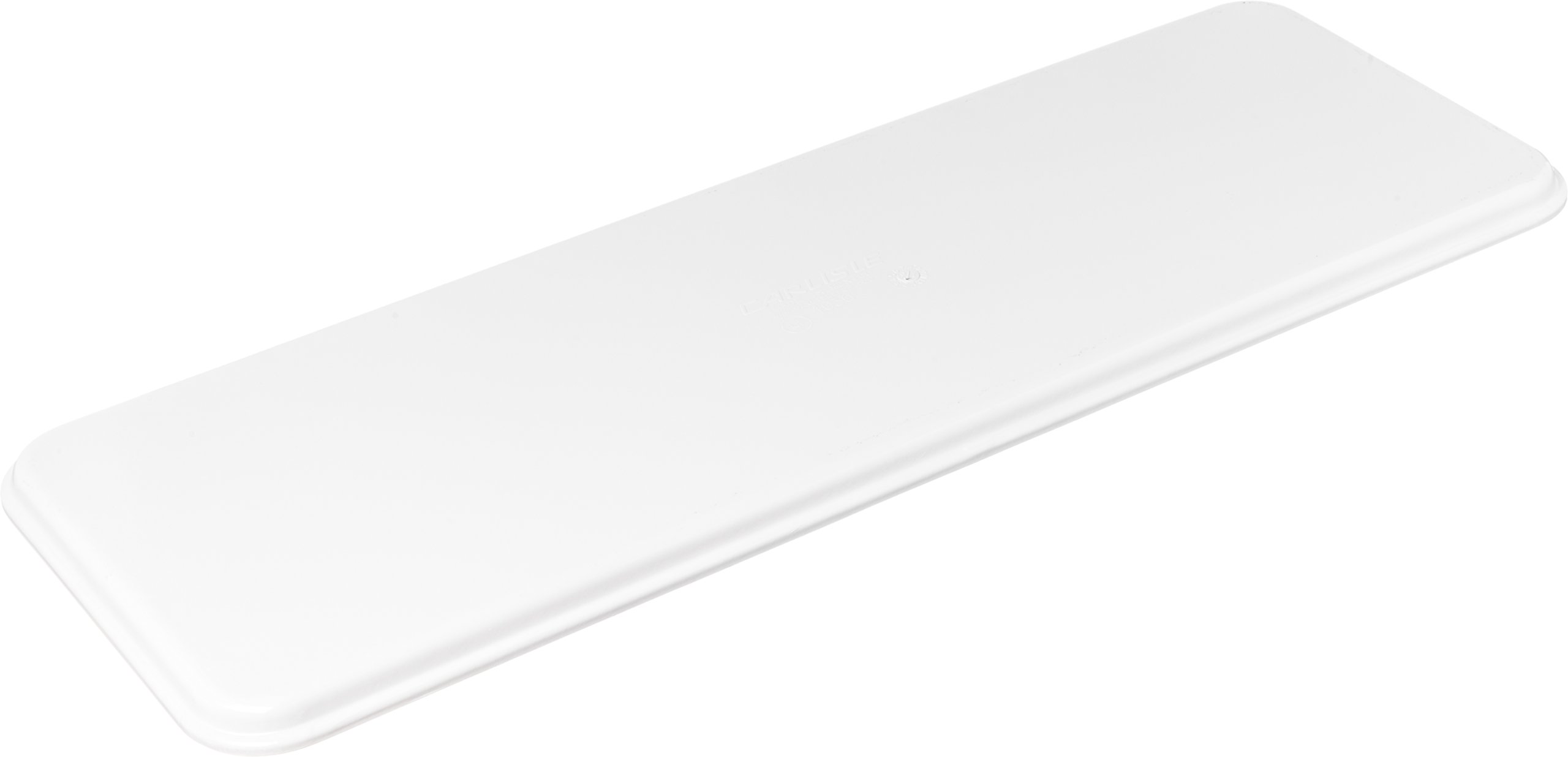 Carlisle FoodService Products 1030FMT301 Fiberglass Market Tray, 30" x 10.44", Pearl White (Case of 12)