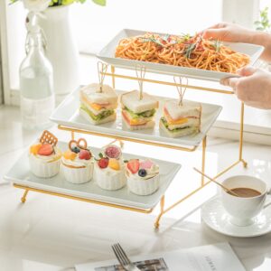 YHOSSEUN 3 Tier Serving Tray